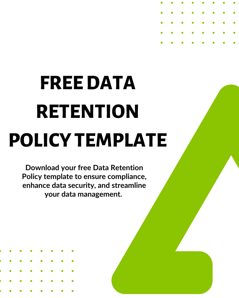 Download your free Data Retention Policy template