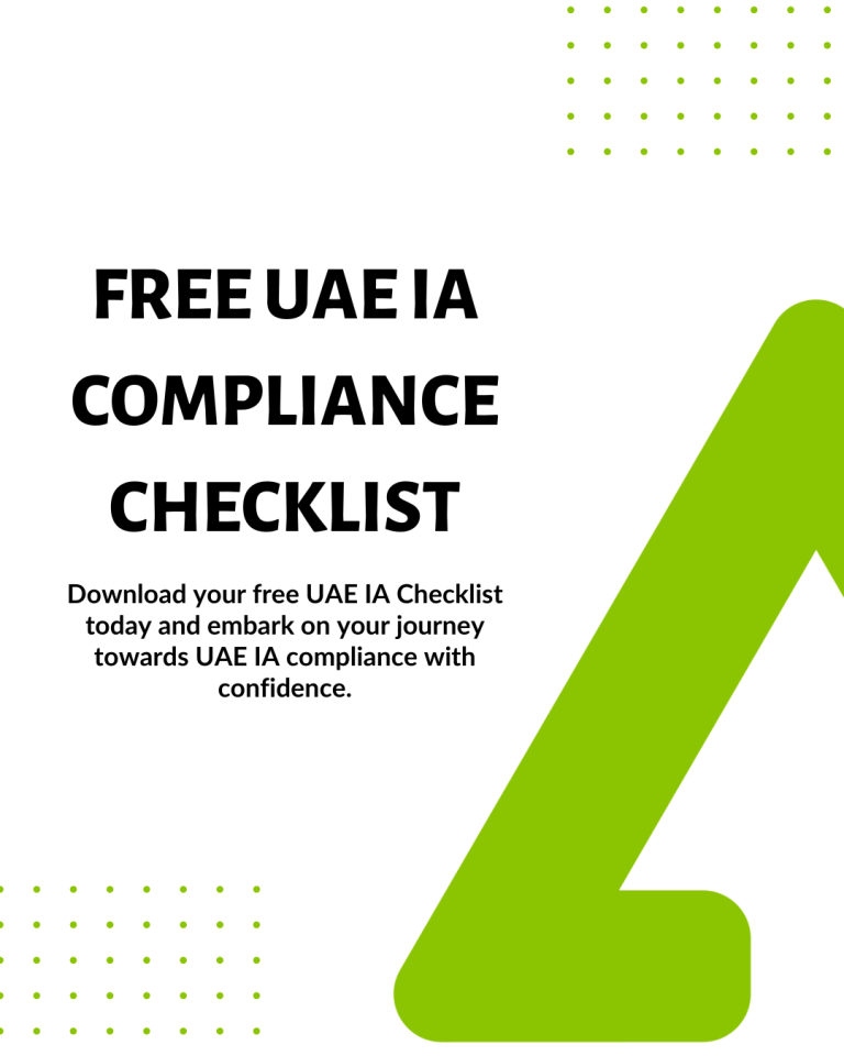 Download your free UAE IA checklist | CyberArrow