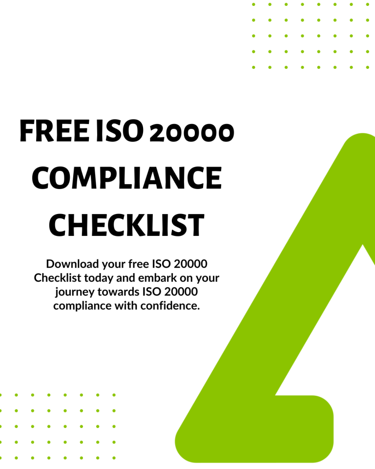 Download your free ISO 20000 checklist | CyberArrow