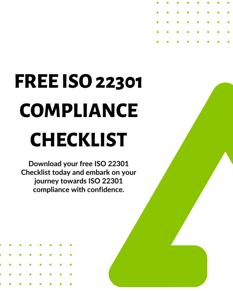 Download your free ISO 22301 checklist | CyberArrow