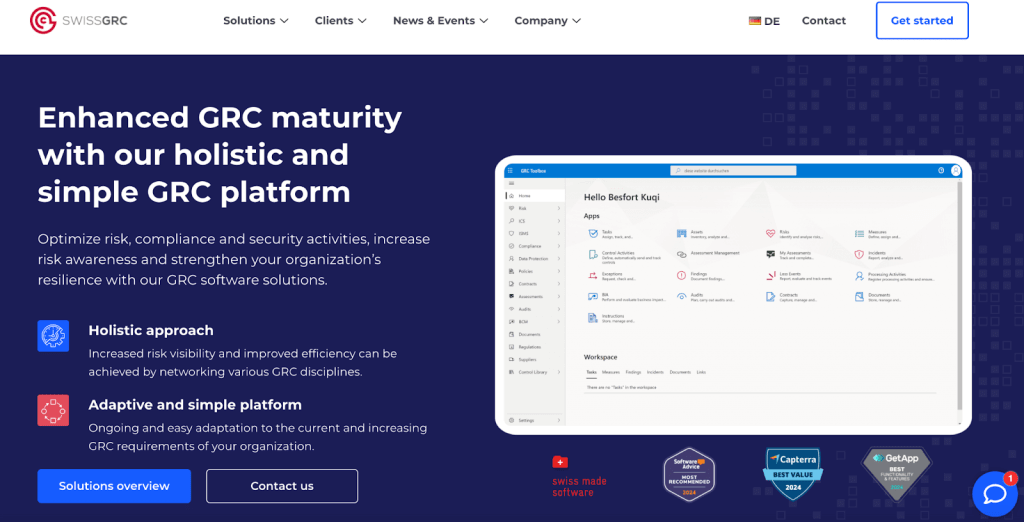 Best GRC software solutions for 2025 | CyberArrow