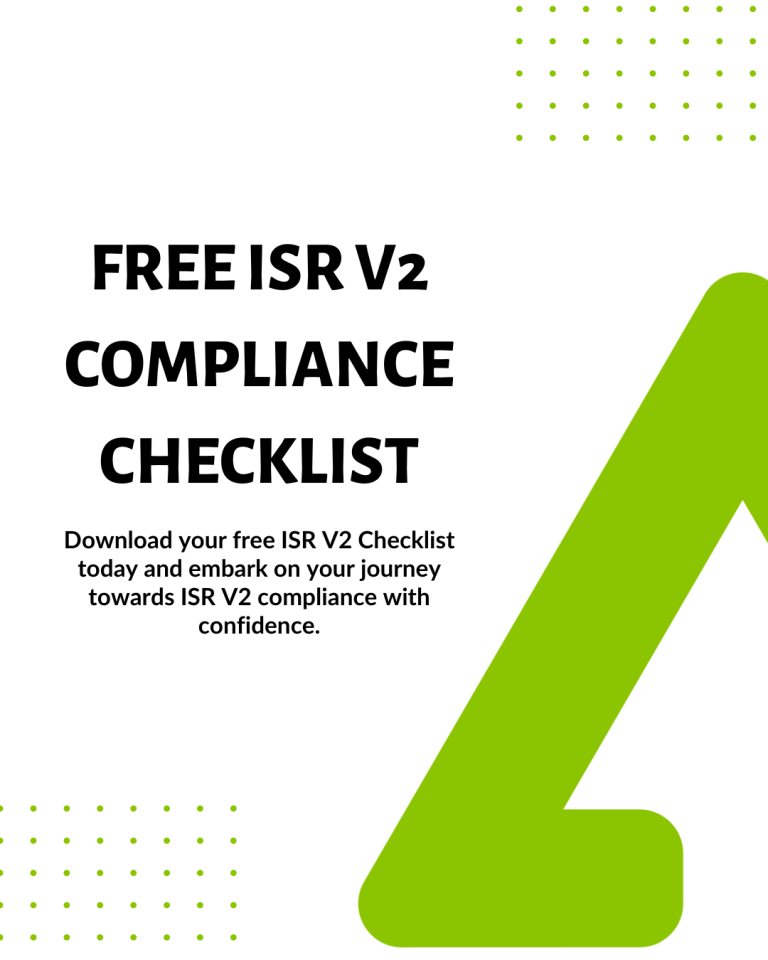 Download your free ISR V2 checklist | CyberArrow